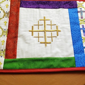 Communion Altar Cover, Portable, Home Altar Quilt, Priest Gift, Clergy ...