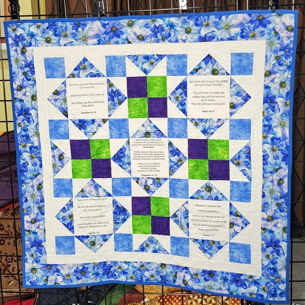 Christian Quilt - Etsy