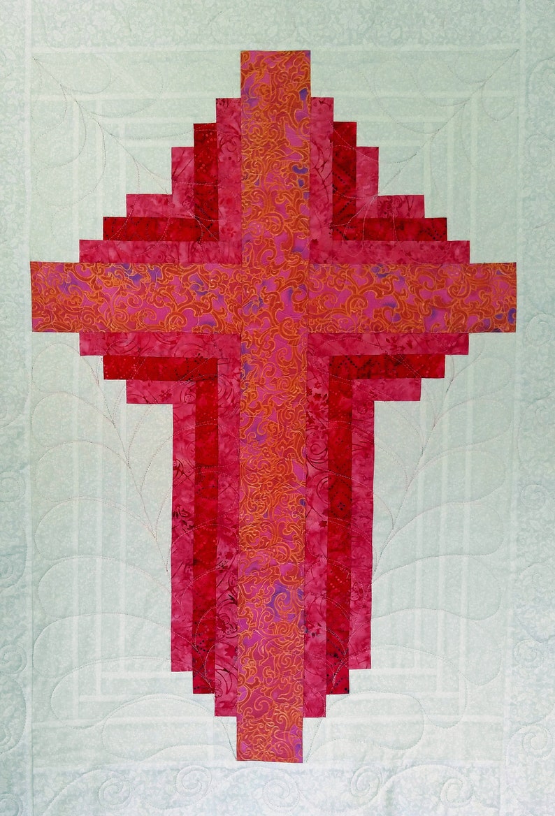 Christian Cross quilt handmade prayer quilt ordination gift | Etsy