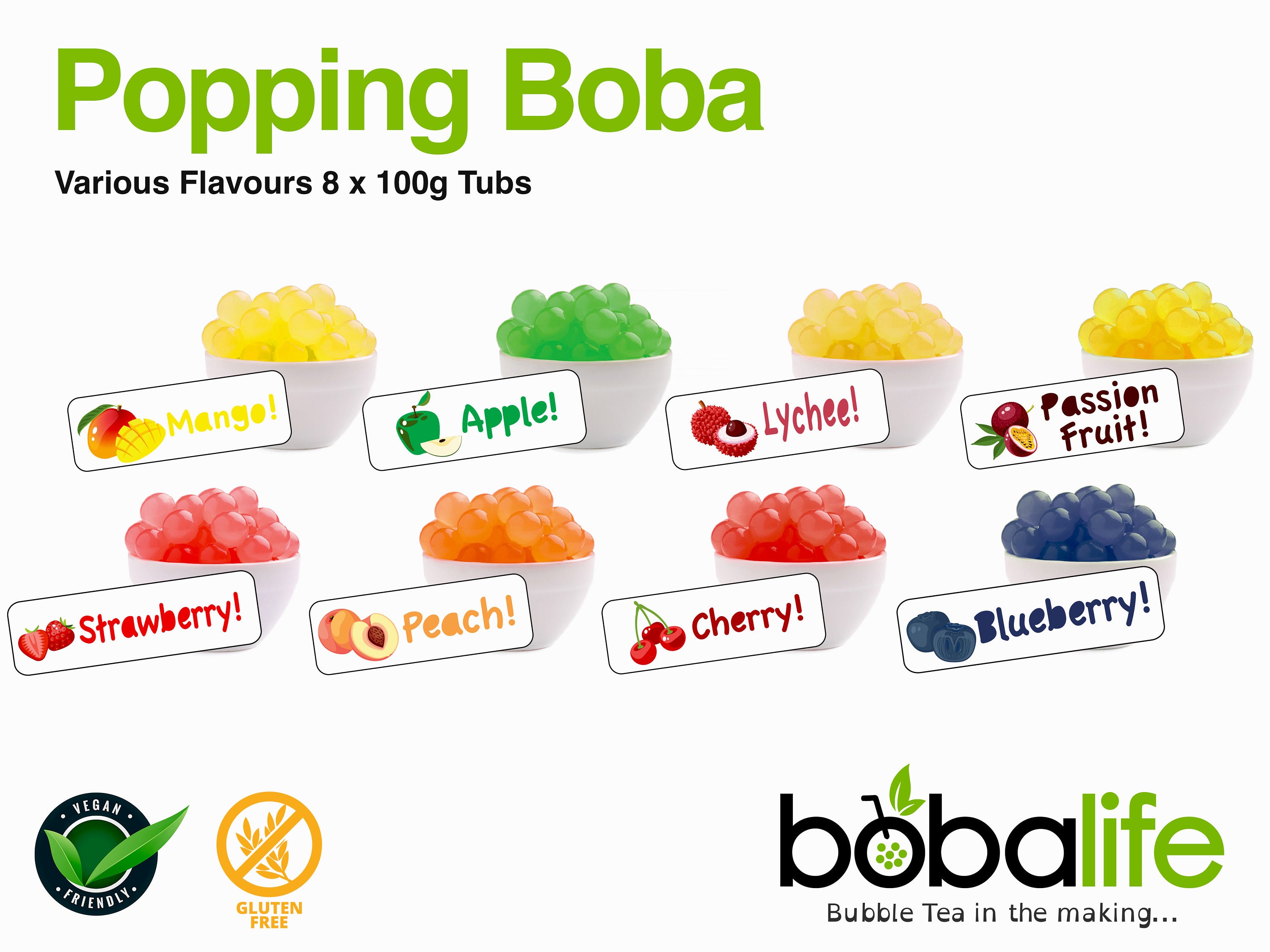 Popping Boba Flavors