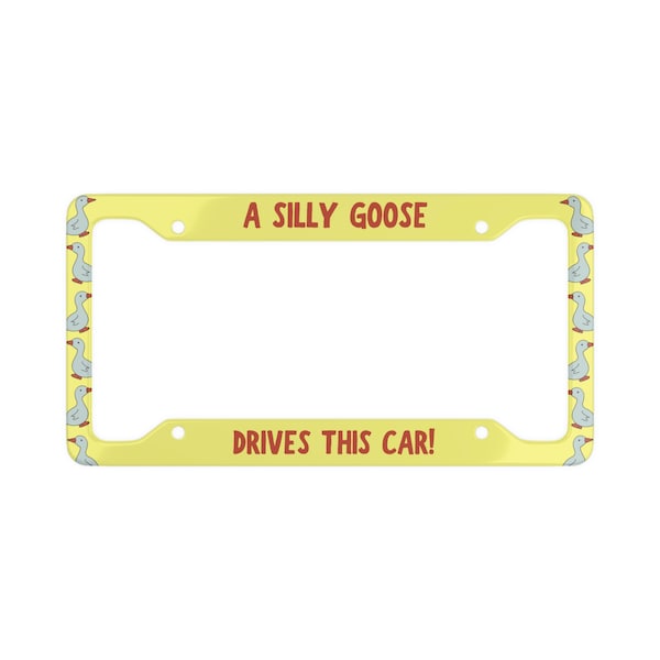 Funny License Frame - Etsy