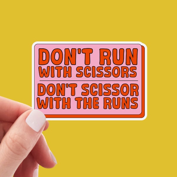 Run With Scissors - Etsy
