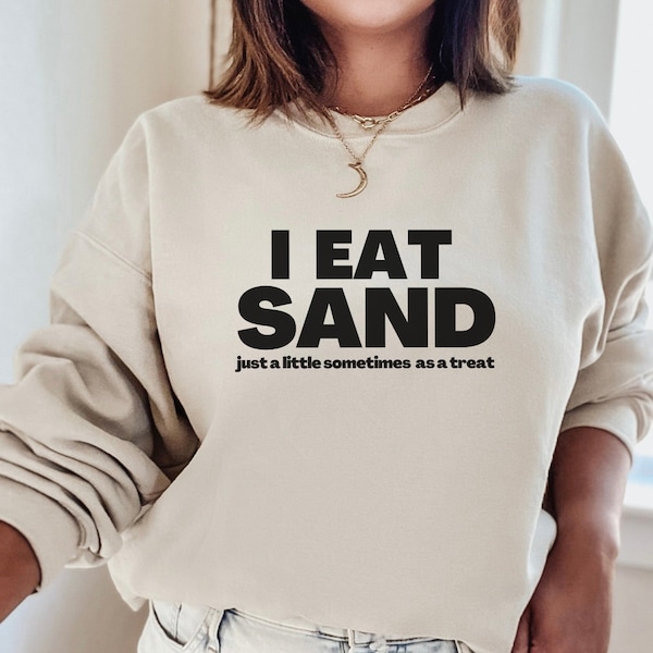 I Eat Sand Bumper Sticker - Etsy
