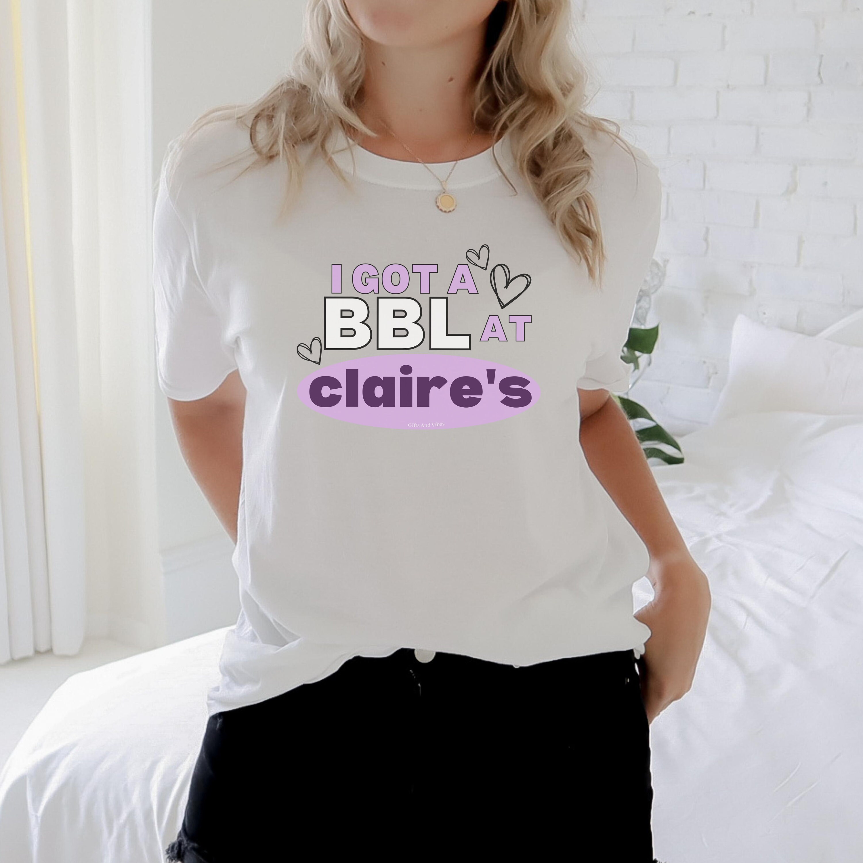 I Got A BBL at Claire's Funny Sayings Gag Gift Joke Meme - Etsy