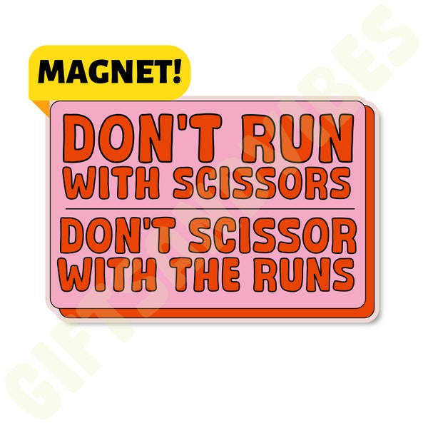 Run With Scissors - Etsy
