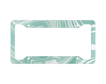 Light Blue License Plate Frame - Etsy