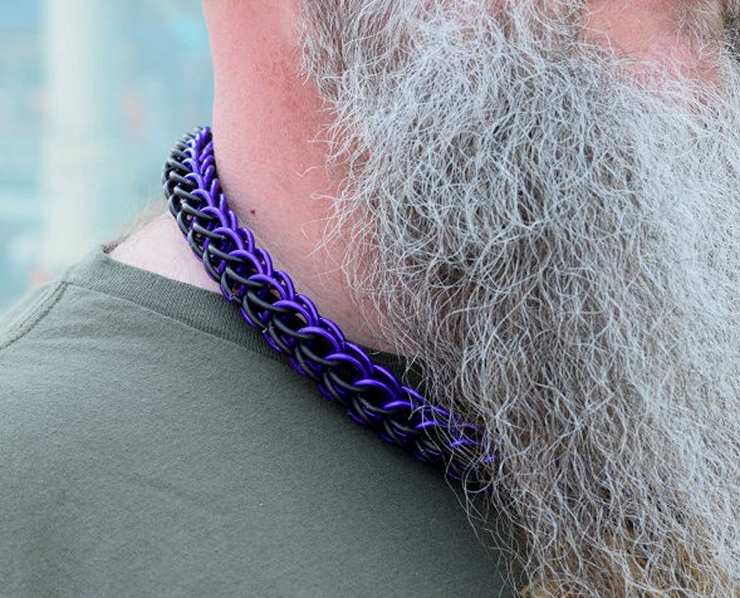 Chunky Fullpersian Chain Mail Collar by Leland Schmick - Made to Order ...