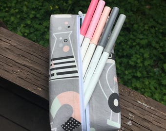Science pencil pouch | Etsy