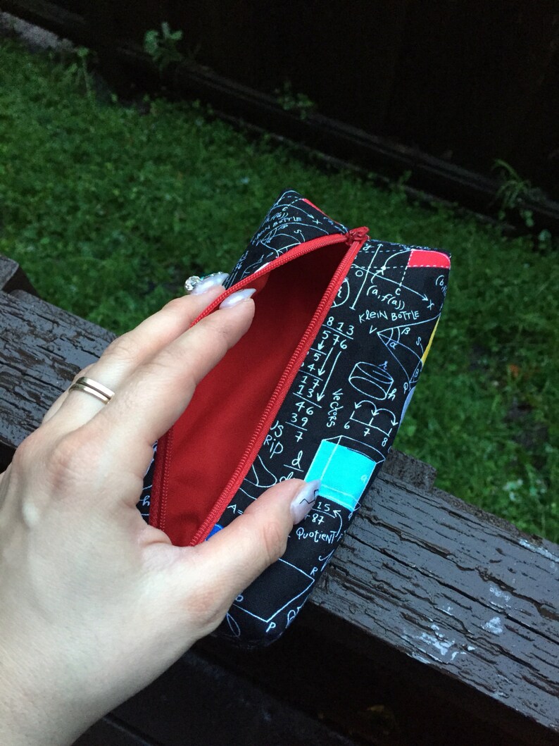 Math Fun Pencil Pouch | Etsy