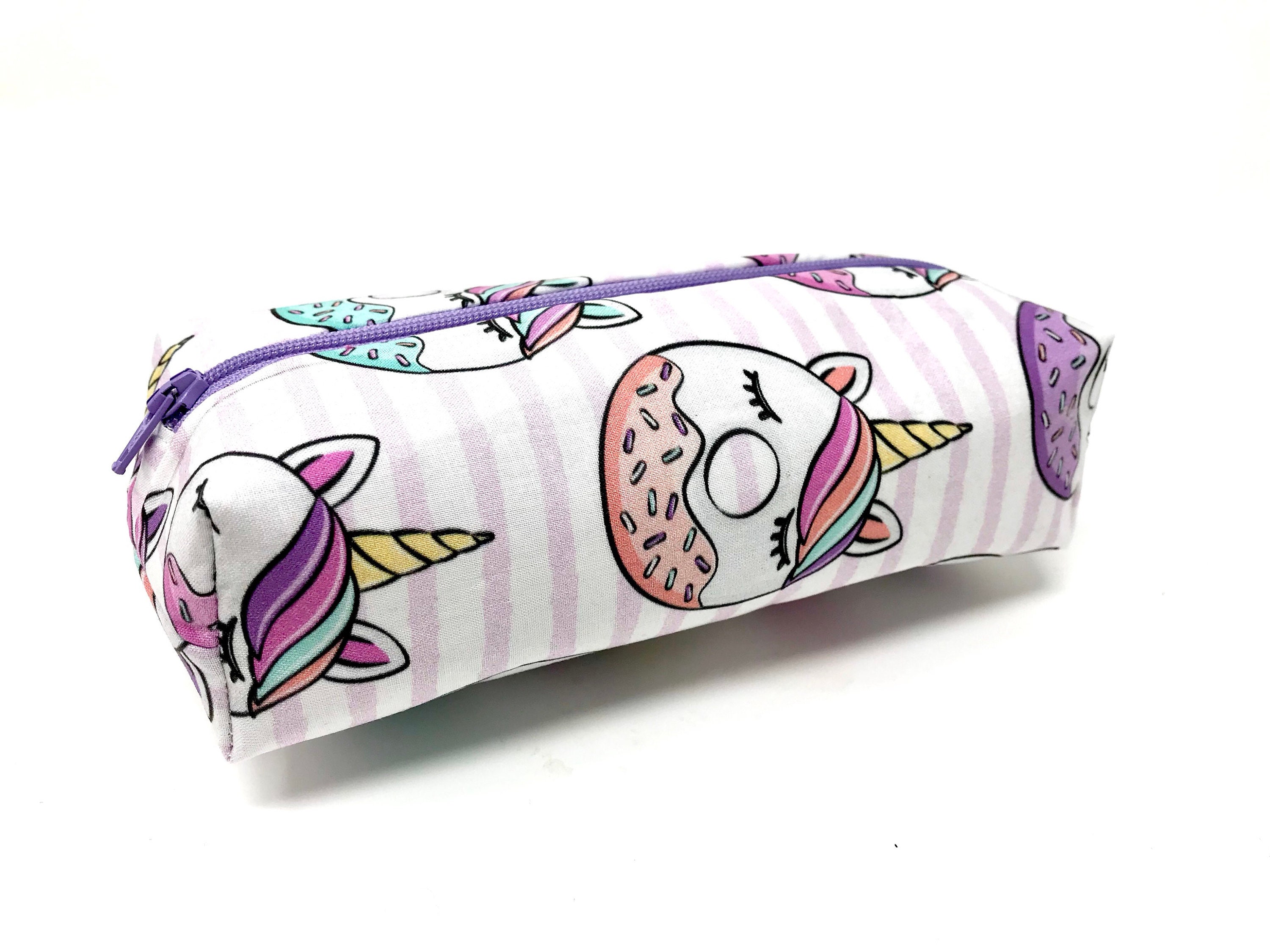 Unicorn Donut Pencil Case - Etsy