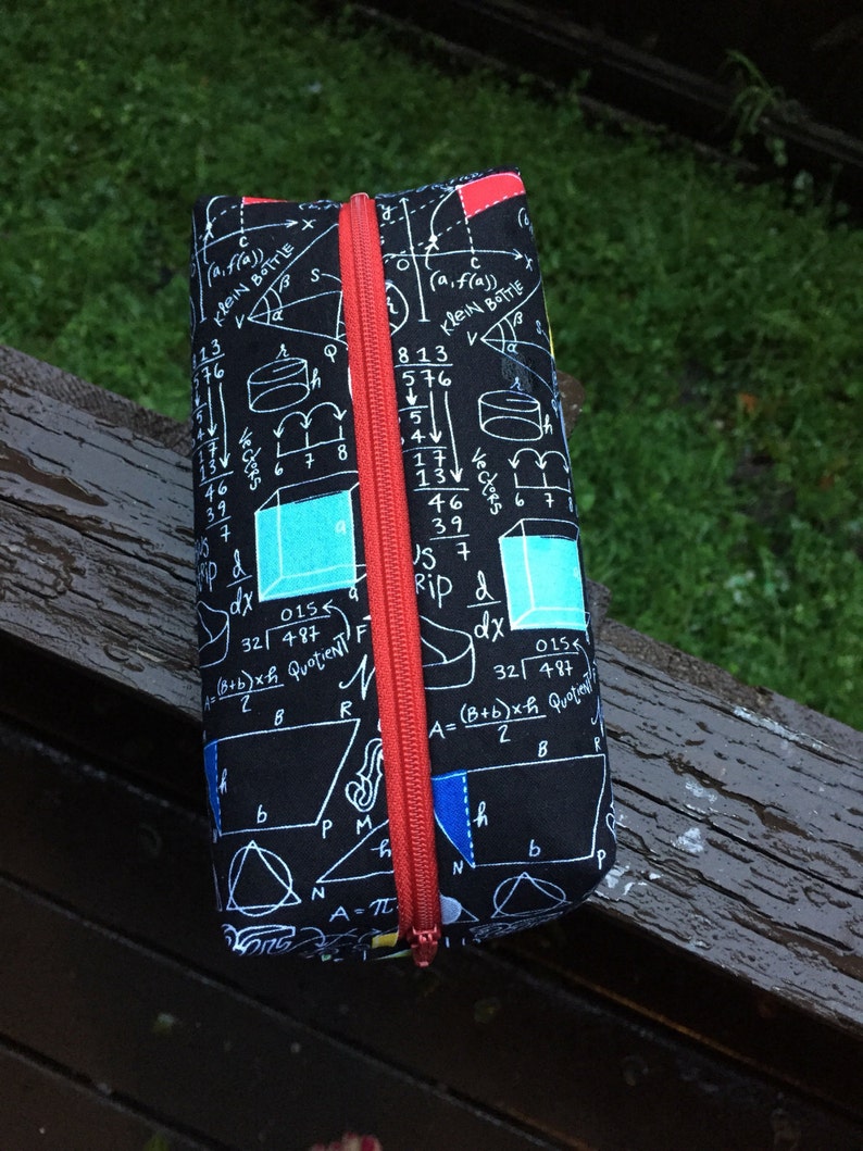 Math Fun Pencil Pouch | Etsy