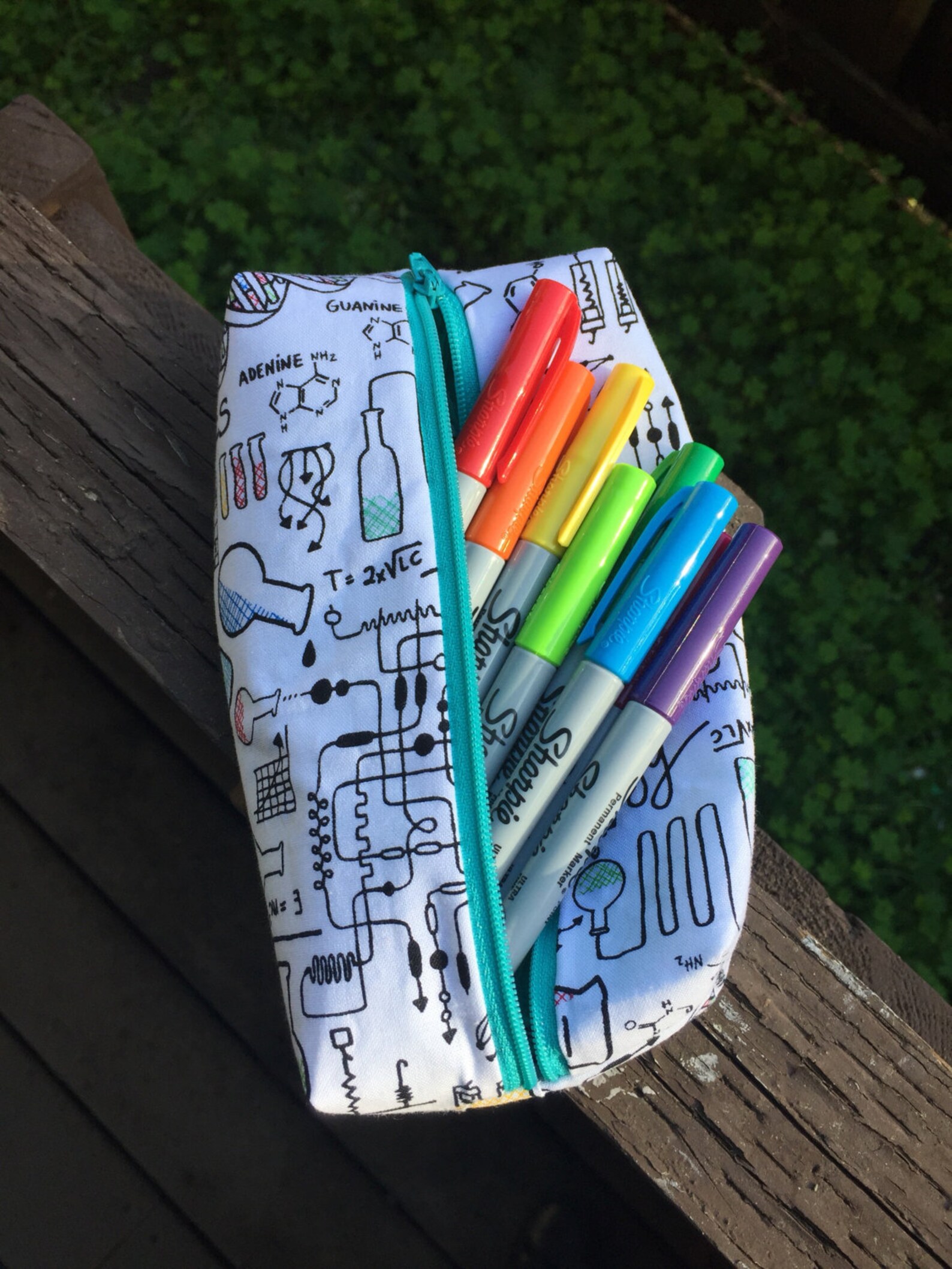 Science Pencil Pouch - Etsy