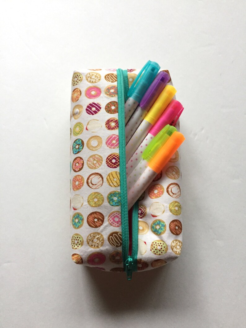 Donut Pencil Pouch - Etsy