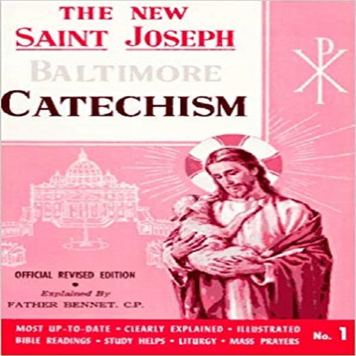 Saint Joseph Baltimore Catechism no. 1 st. Joseph Catechisms - Etsy