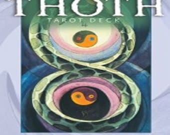 Thoth Tarot Large Deck Cards Set Card Booklet Kit Fantasy Art Magick ...