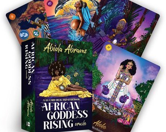 African Goddess Rising Oracle Deck & Guide Booklet - Etsy