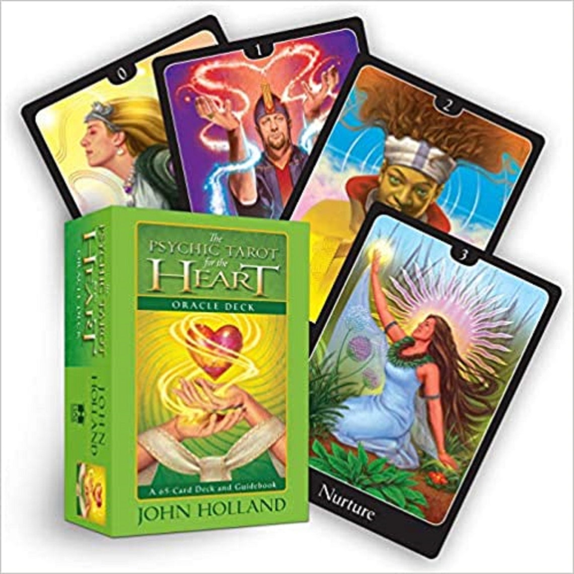 The Psychic Tarot For The Heart Oracle Deck A 65 Card Deck Etsy
