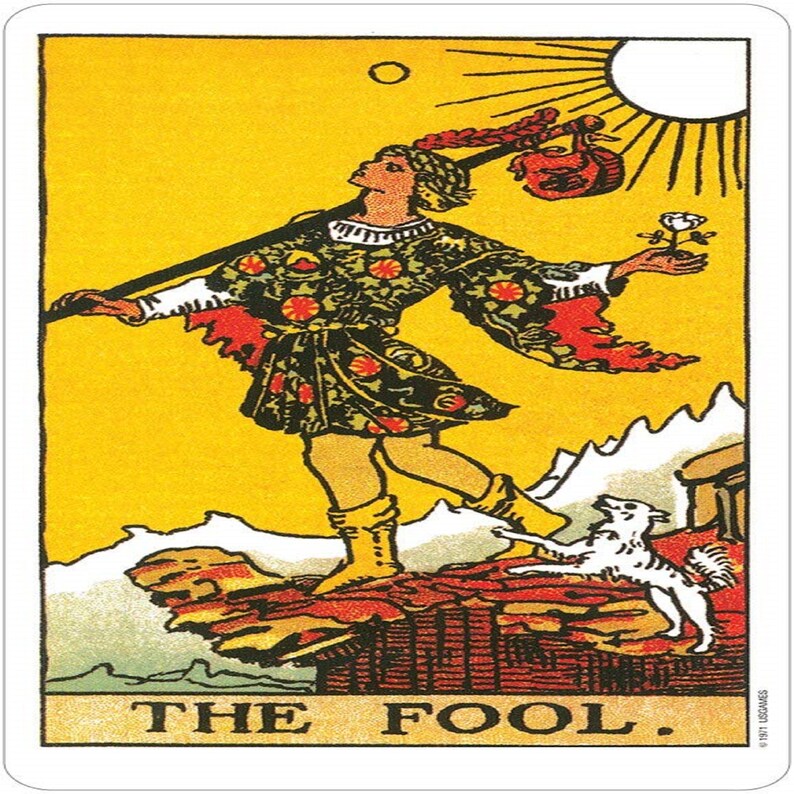 The Original Rider Waite Tarot Pack Etsy