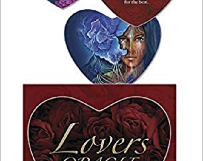 Lovers Oracle Heart Shaped Fortune Telling Cards Etsy