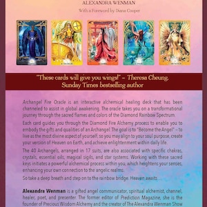 Archangel Fire Oracle - Etsy
