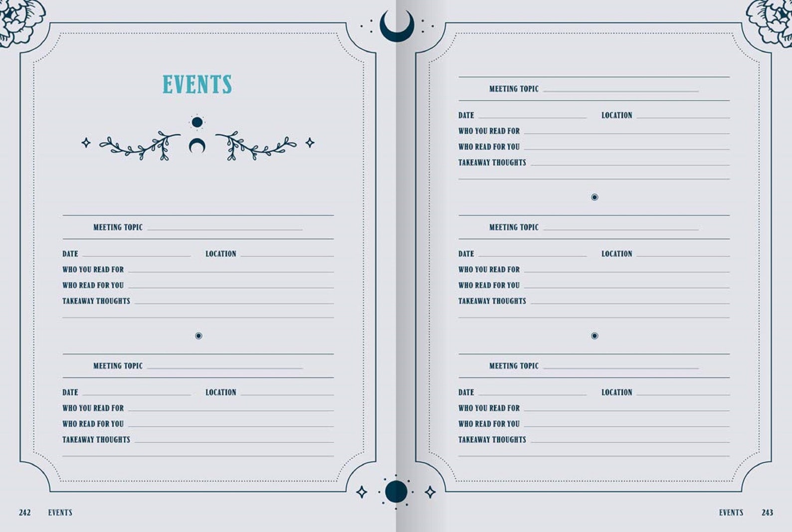 Modern Witch Tarot Journal - Etsy