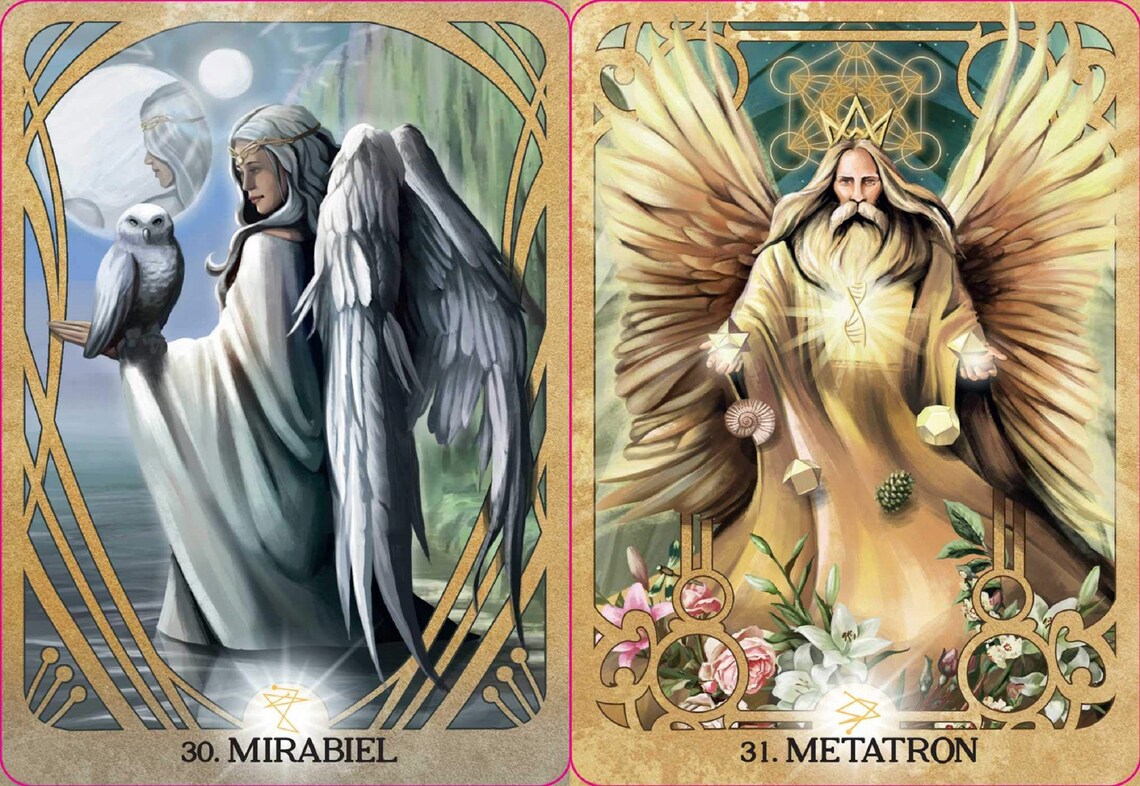 Archangel Fire Oracle - Etsy