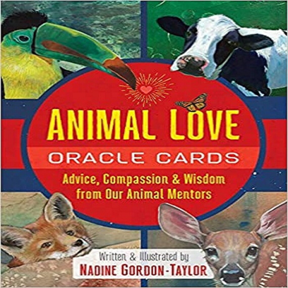 Animal Love Oracle Cards: Advice Compassion and Wisdom from | Etsy
