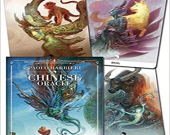 Chinese Oracle Kit Deck Cards Set Paolo Barbieri Card Booklet ...
