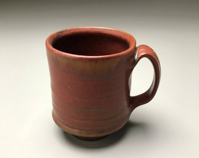 Handmade Ceramic Mug, Pottery Coffee Cup, Red - Etsy