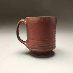 Handmade Ceramic Mug Pottery Coffee Cup Red - Etsy