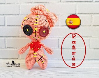 Voodoo Doll Pattern - Etsy