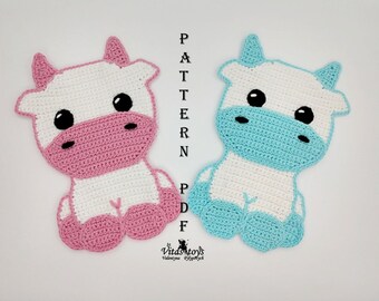 Highland Cow Applique Pattern - Etsy UK