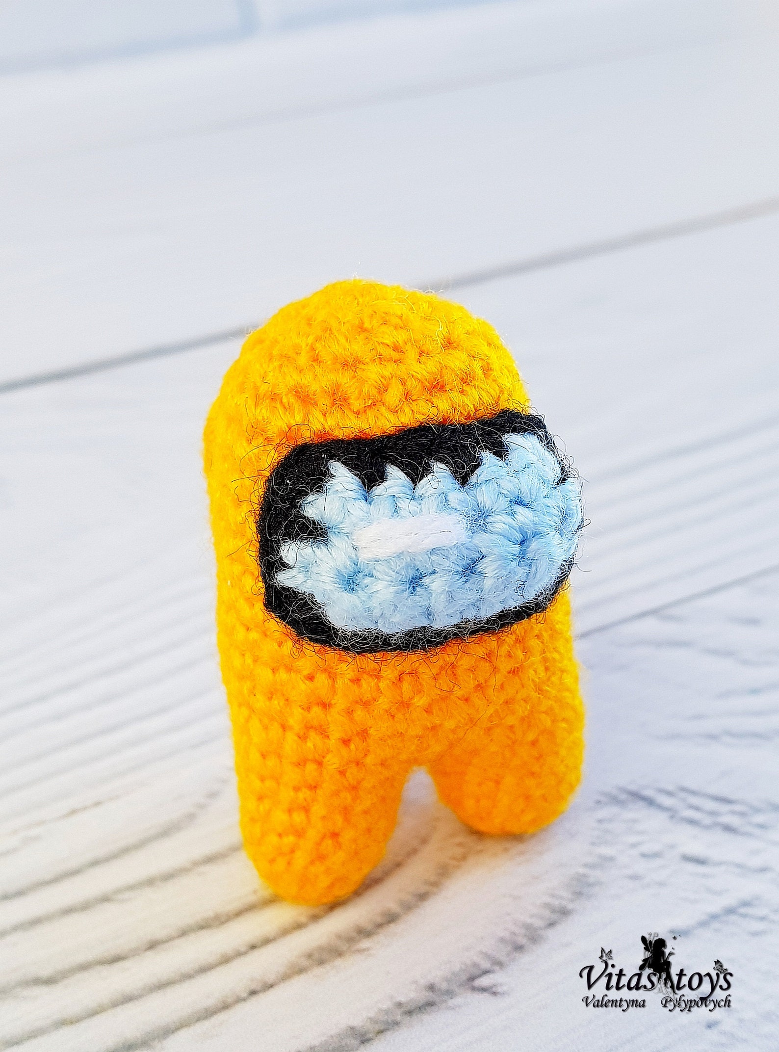 Mini Crewmate Yellow Amigurumi Free - Etsy