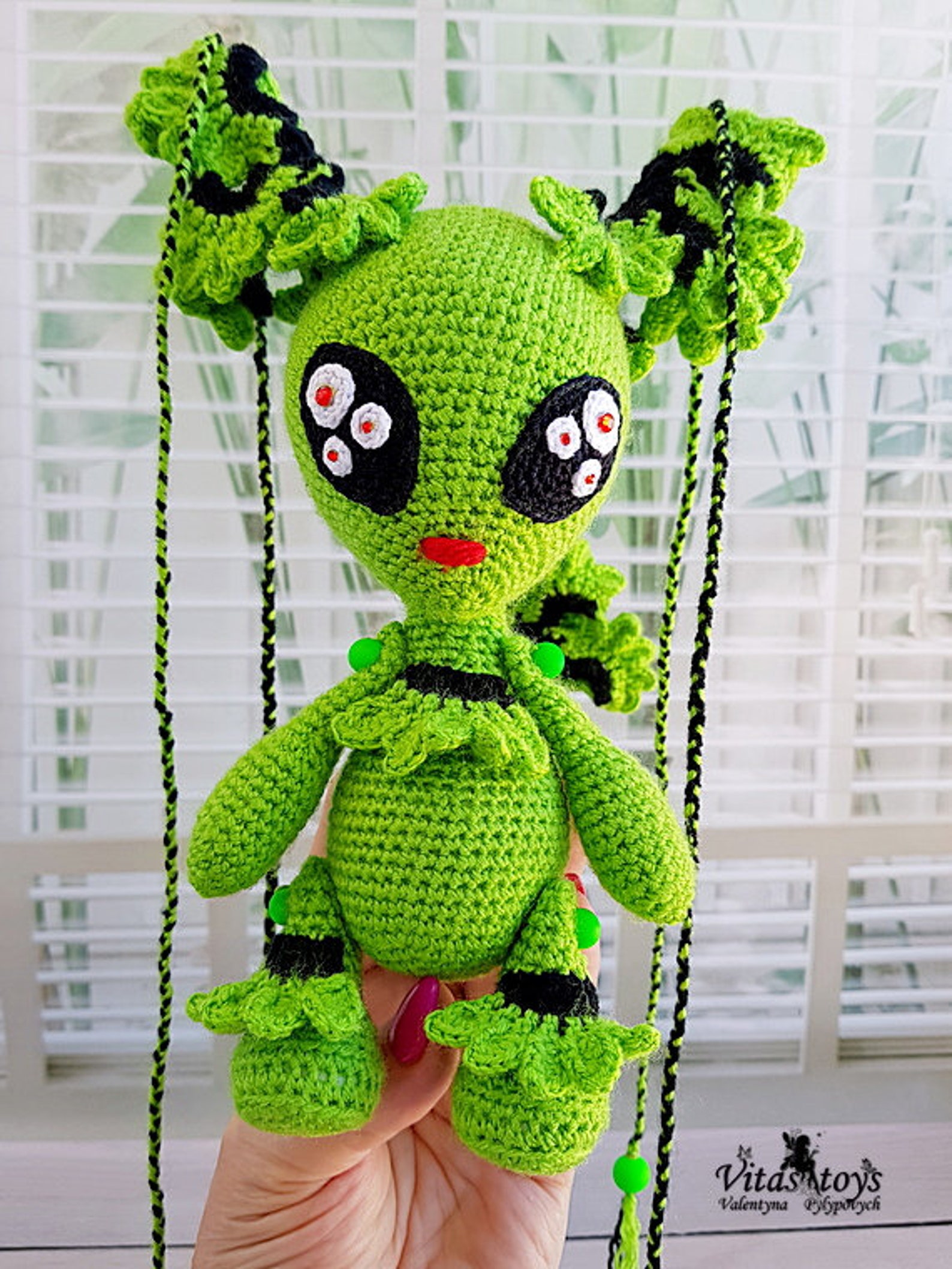 Alien crochet pattern fantasy crochet pdf alien amigurumi | Etsy
