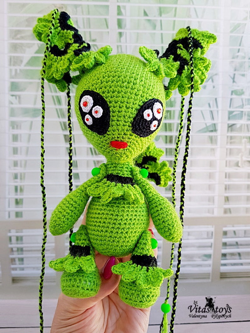 Alien Crochet Pattern: Fantasy Amigurumi Girl (PDF Pattern). - Etsy