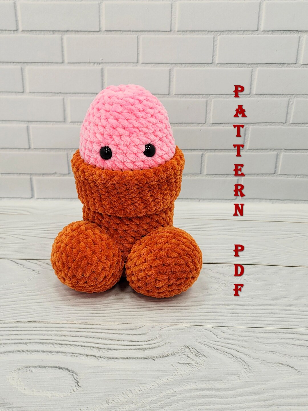 Crochet Mature Penis Sex Toy Etsy