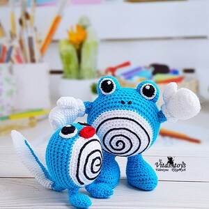 Pokemon Pattern PDF Blue Pokemon Crochet Toy Pokemon Pattern - Etsy