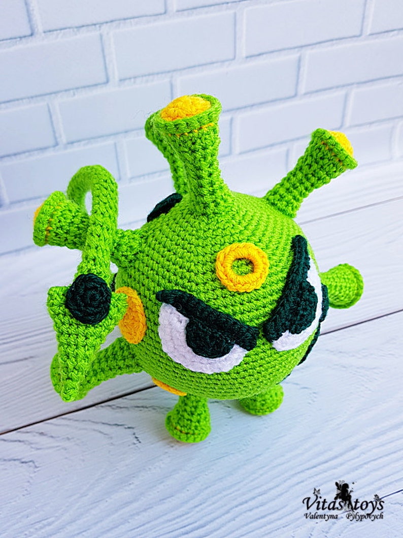 Crochet Virus Amigurumi Toy Pattern PDF - Etsy