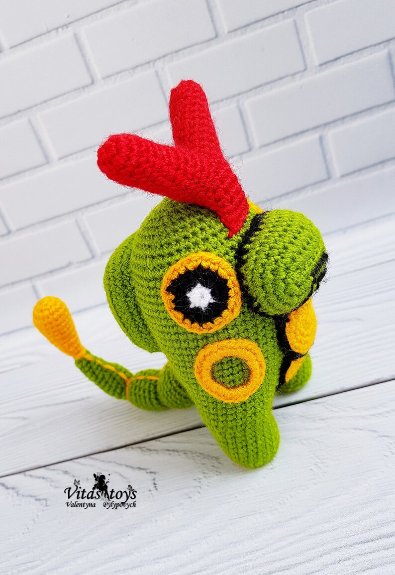 Among Us Pokemon Caterpie Crewmate Toy Crochet I Pray for - Etsy