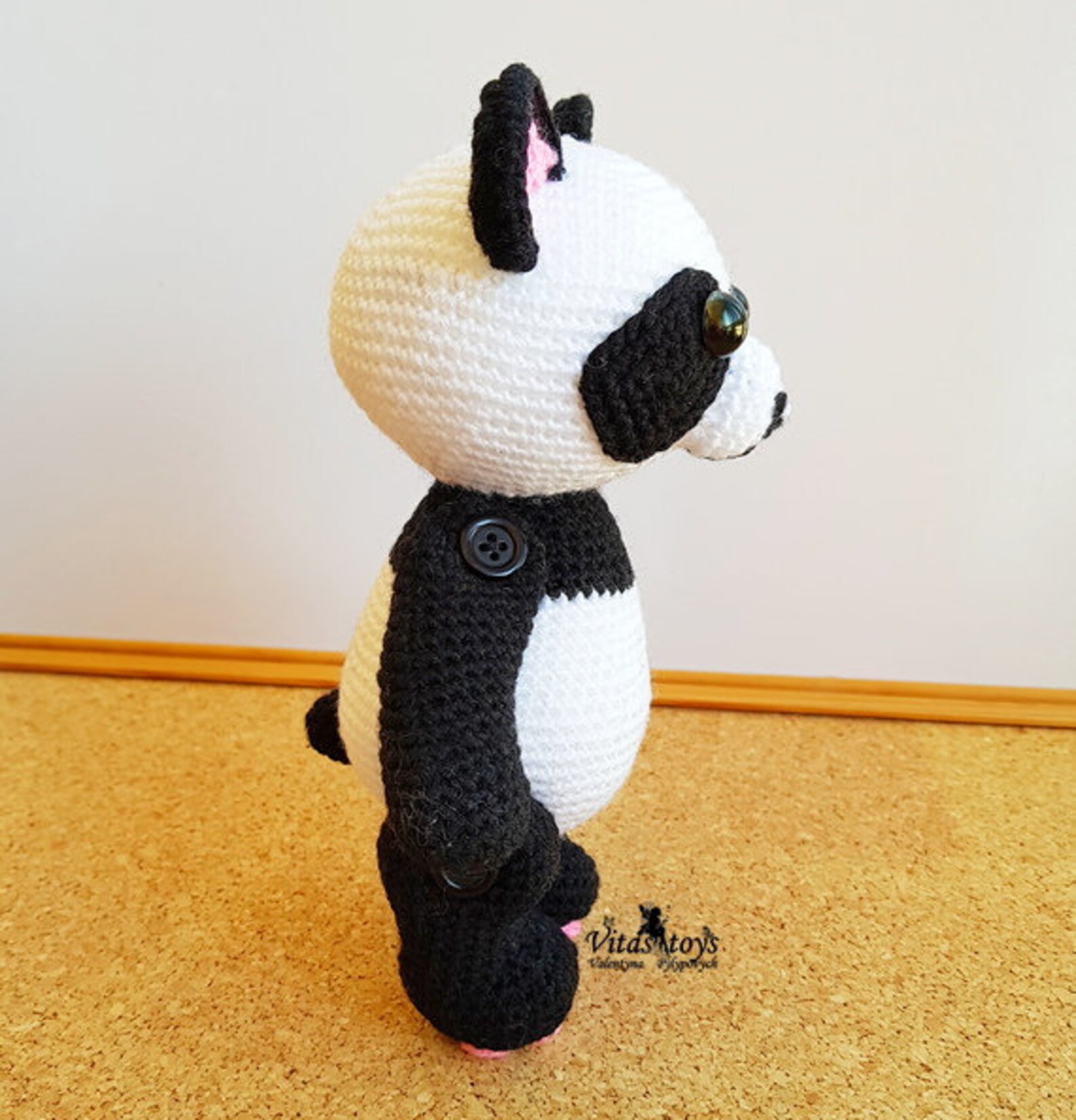 Amigurumi Panda Pdf Panda Crochet PDF Little Cute Panda | Etsy