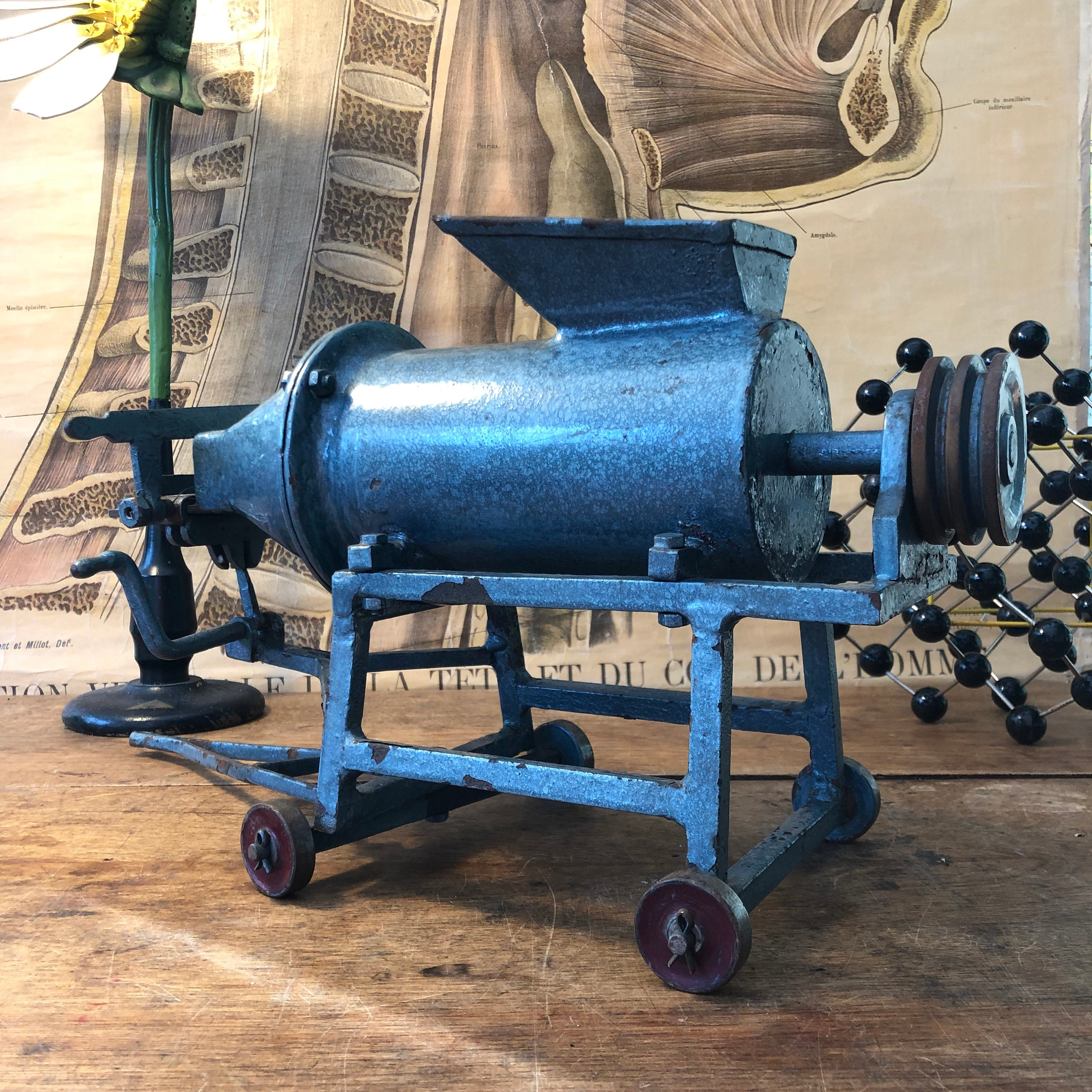 Vintage SCALE MODEL of a BALER Cutaway Educational Model Farm ...