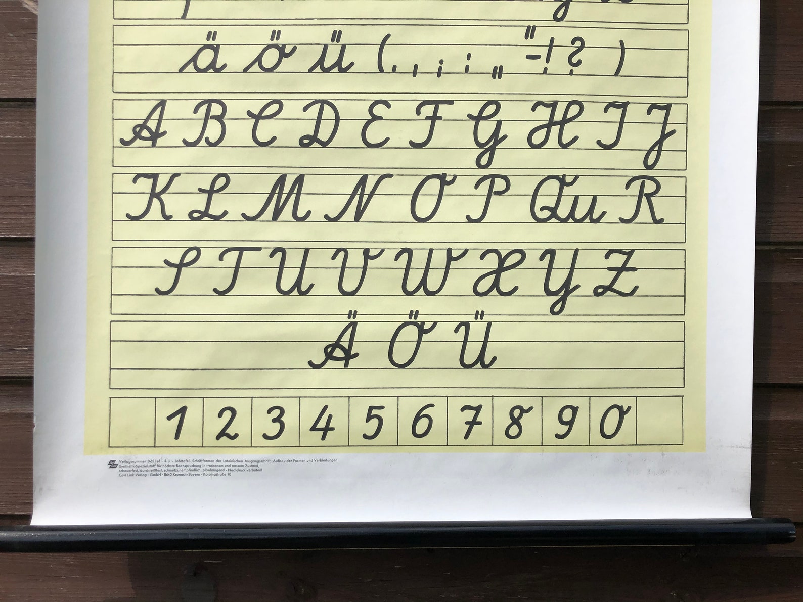 Vintage CALLIGRAPHY CURSIVE handwriting educational school | Etsy