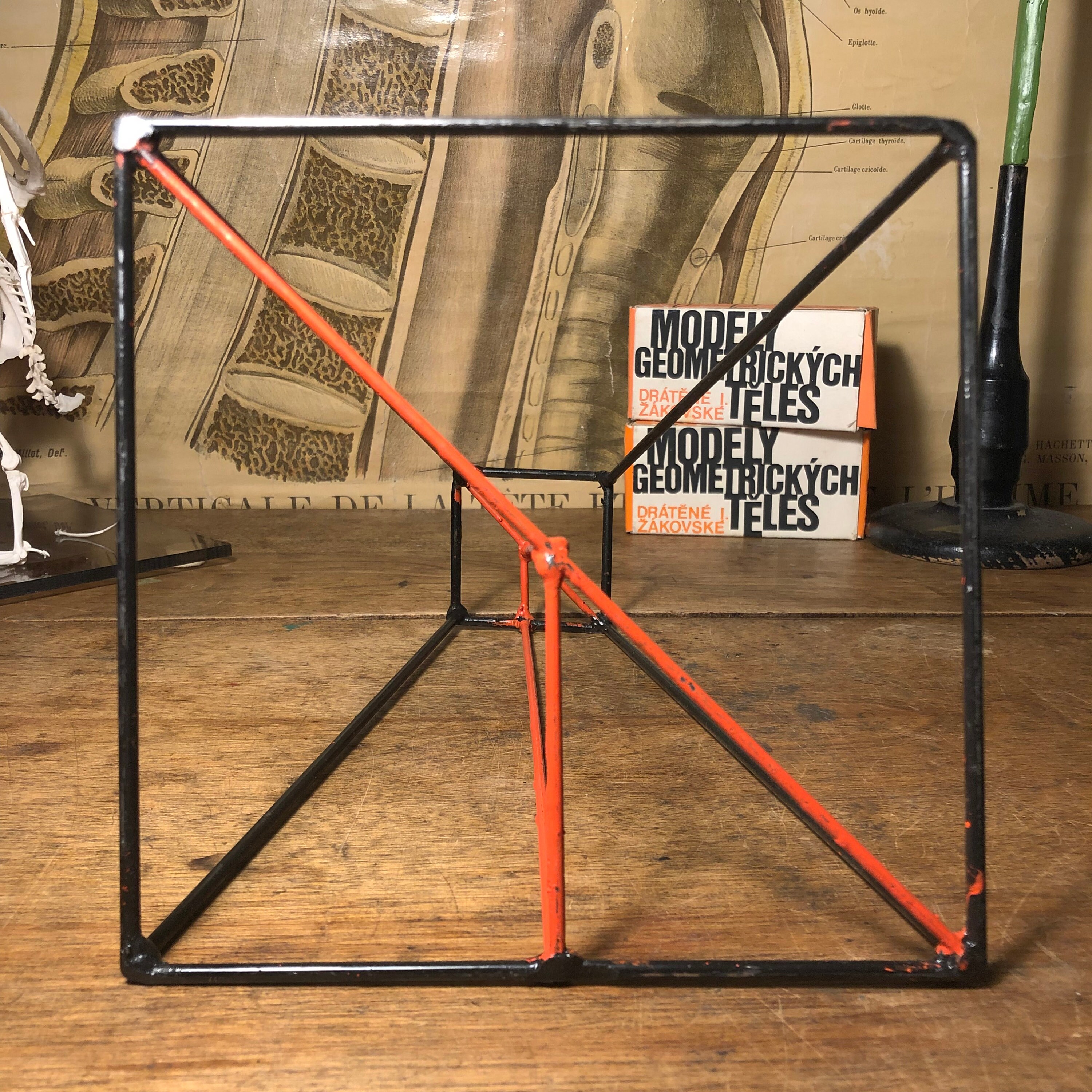 Vintage Flat Top PYRAMID GEOMETRIC SHAPE Educational Model - Etsy