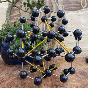 Vintage DIAMOND Educational Atomic Molecular Model Chemistry Crystal ...