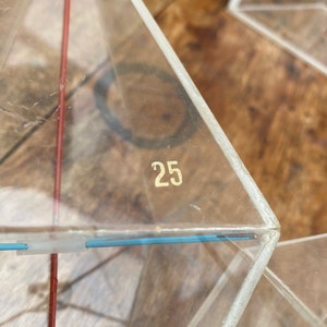 Vintage Perspex Crystal Models: Geometric Shapes, Science Teaching Aids ...