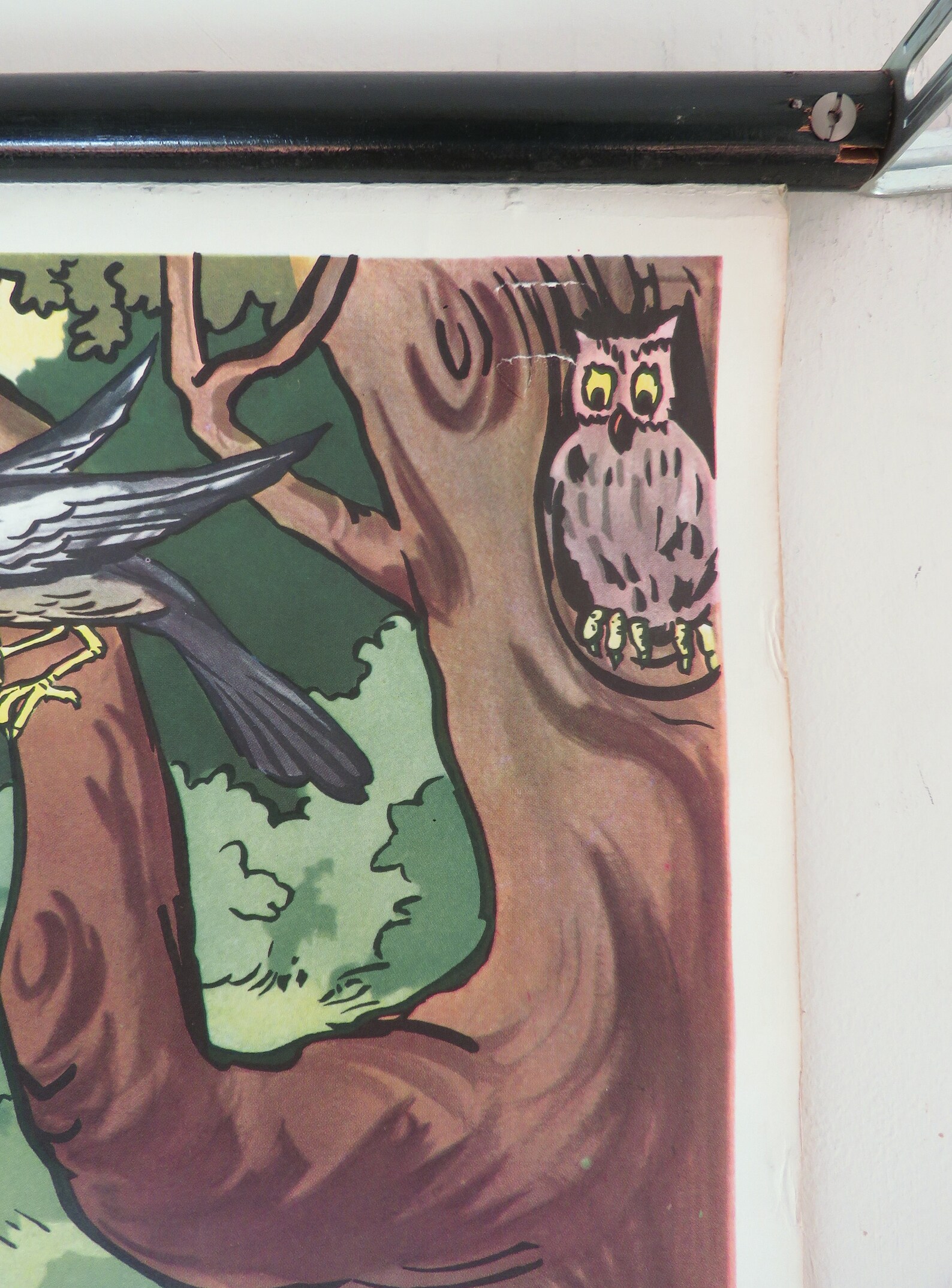 Vintage Snow White & Rose Red FAIRYTALE School Chart Wall | Etsy