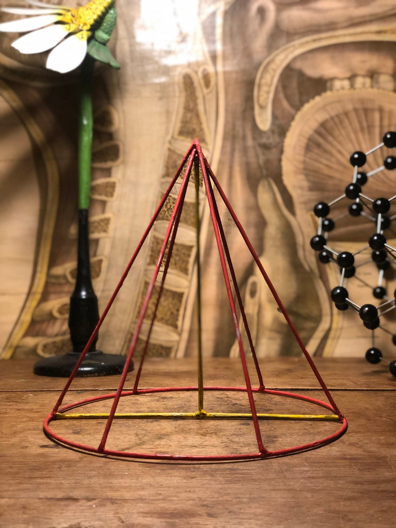 Vintage CONE GEOMETRIC SHAPE Educational Model 1950s Maths - Etsy