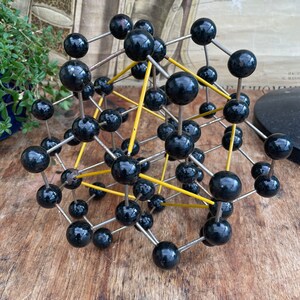 Vintage DIAMOND Educational Atomic Molecular Model Chemistry Crystal ...