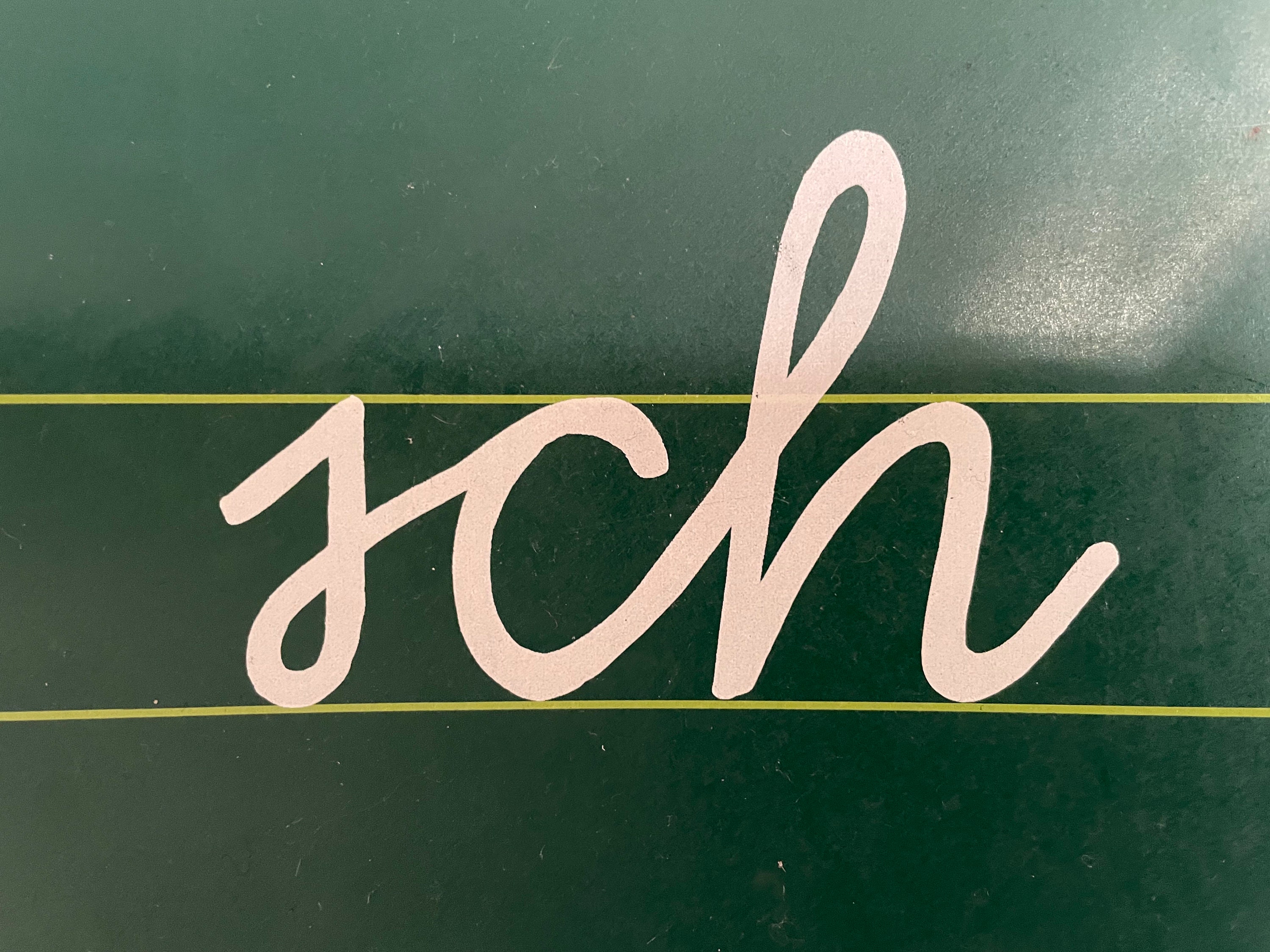 Vintage CALLIGRAPHY CURSIVE Handwriting Educational School | Etsy