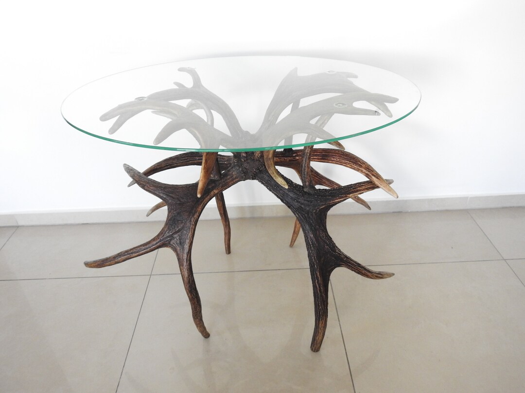 Moose Antler Table for Coffee - Etsy